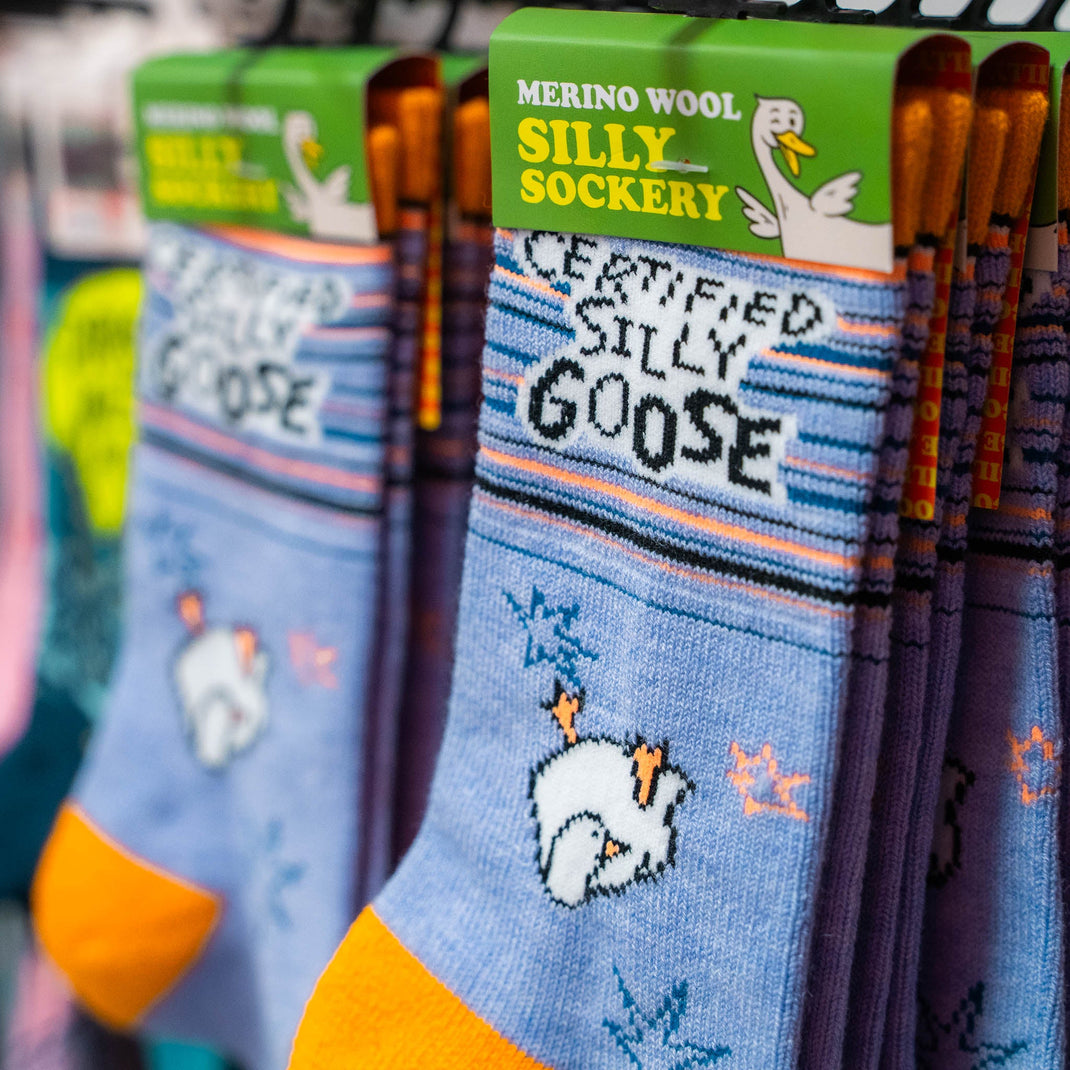 Shop Funny Socks for Adults - Silly Sockery – The Silly Goose ...